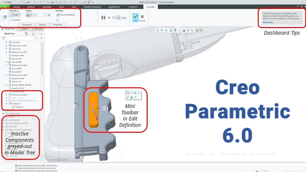 Model Based Definition with Creo Parametric 6.0 - Cadopt Technologies Model Based Definition with Creo Parametric 6.0 - Cadopt Technologies
